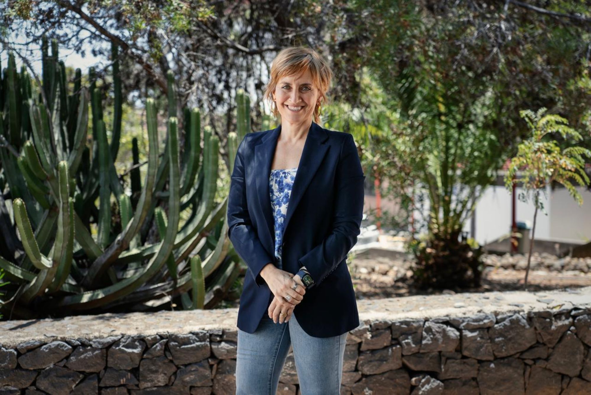 Eva Villaver, subdirectora del Instituto de Astrofísica de Canarias, se ...