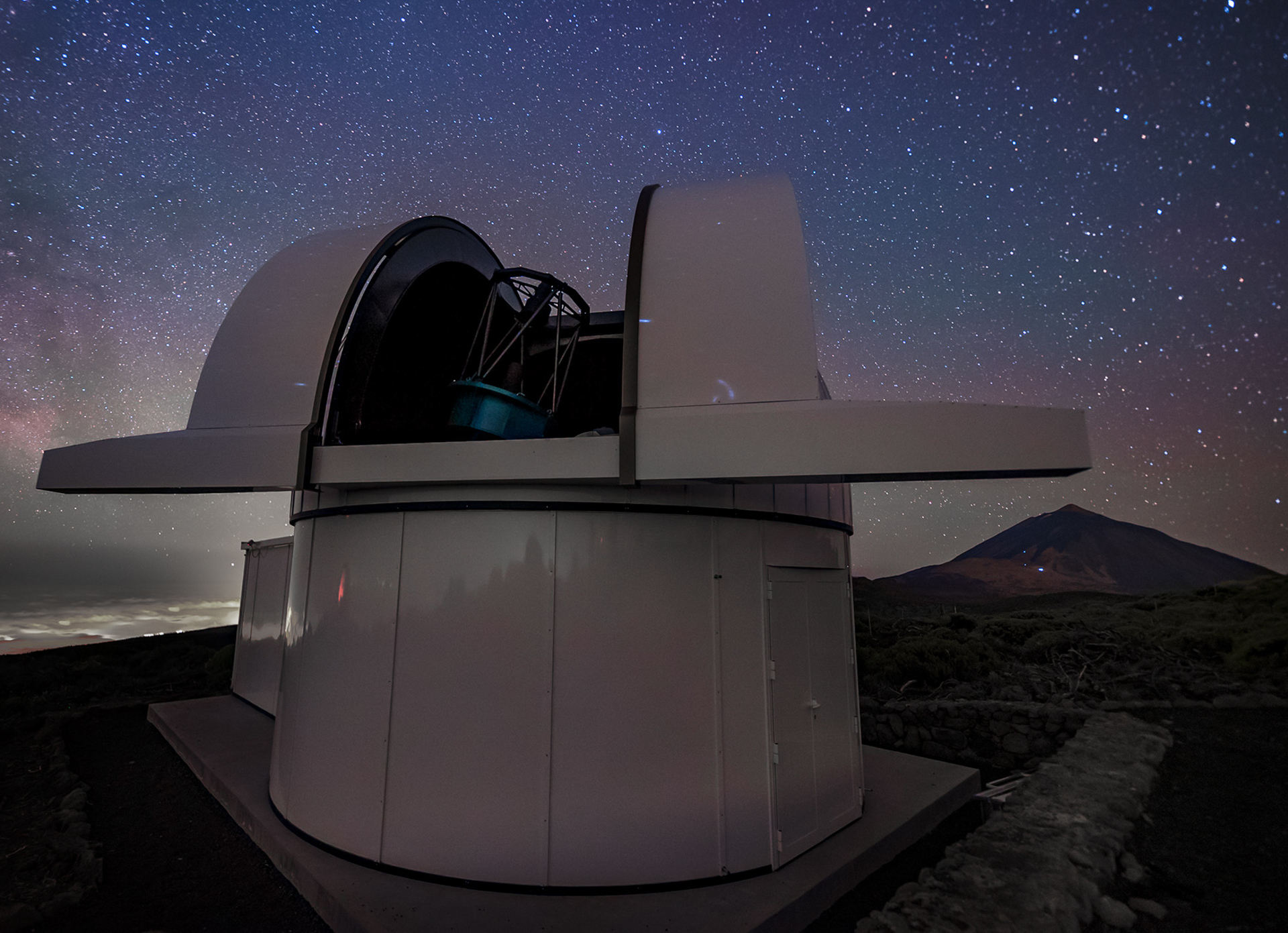 Inauguration of the ARTEMIS telescope at the Teide Observatory ...