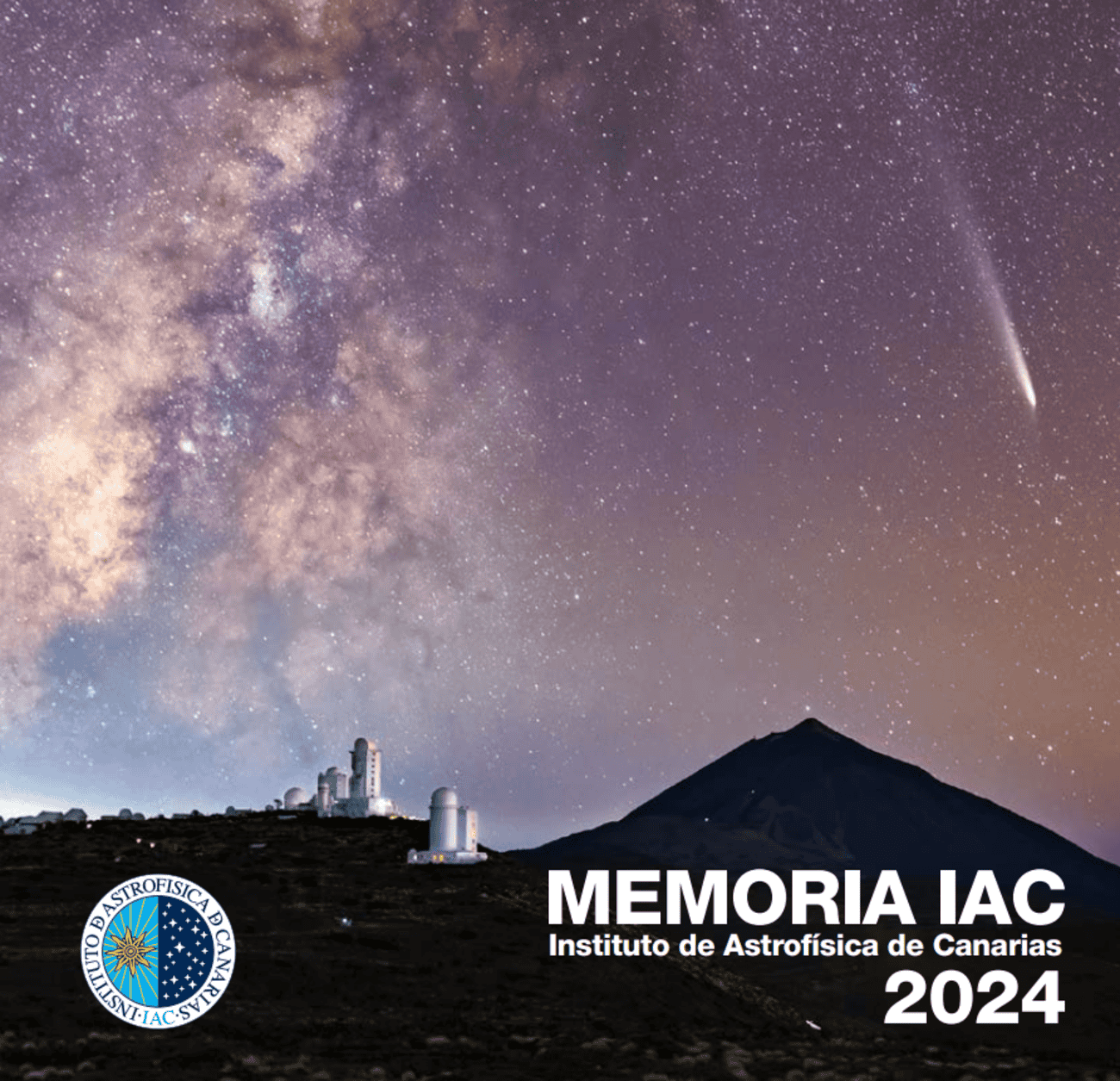 Memoria anual del IAC 2024 | Instituto de Astrofísica de Canarias • IAC